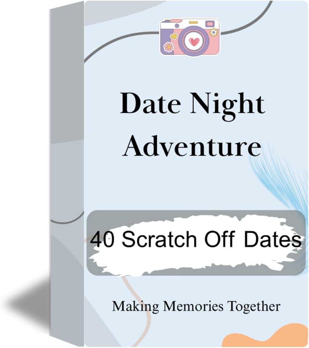 40 Scratch off Date Night Ideas – Couples Game, Gift for Him/her - Etsy