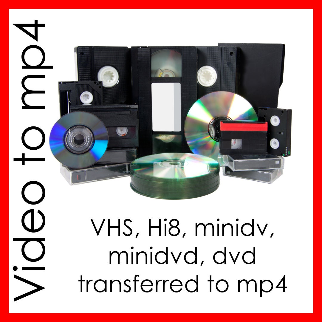 Video, VHS, Camcorder Tapes to Digital Transfer for Mp4 Download - Etsy