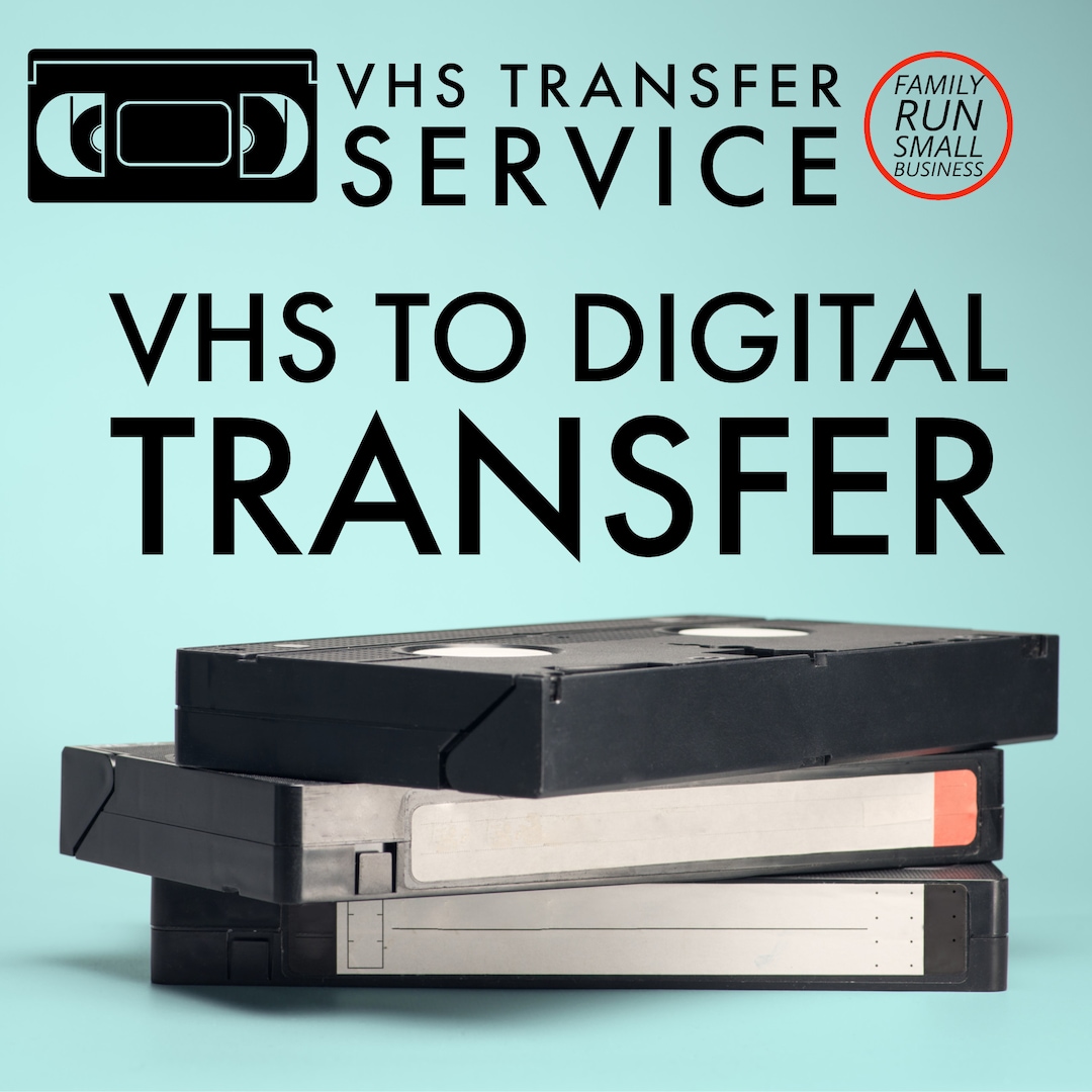 Video, VHS, SVHS Tapes to Digital Transfer for Download - Etsy UK