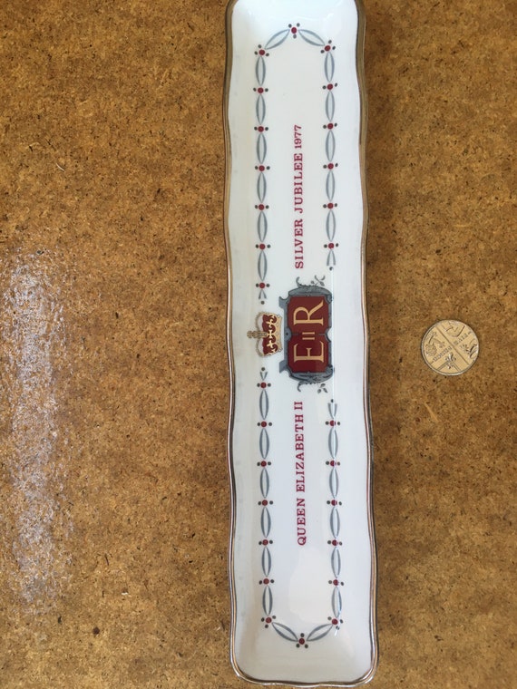 Hammersley Bone China Queen Elizabeth II Silver Jubilee - Etsy