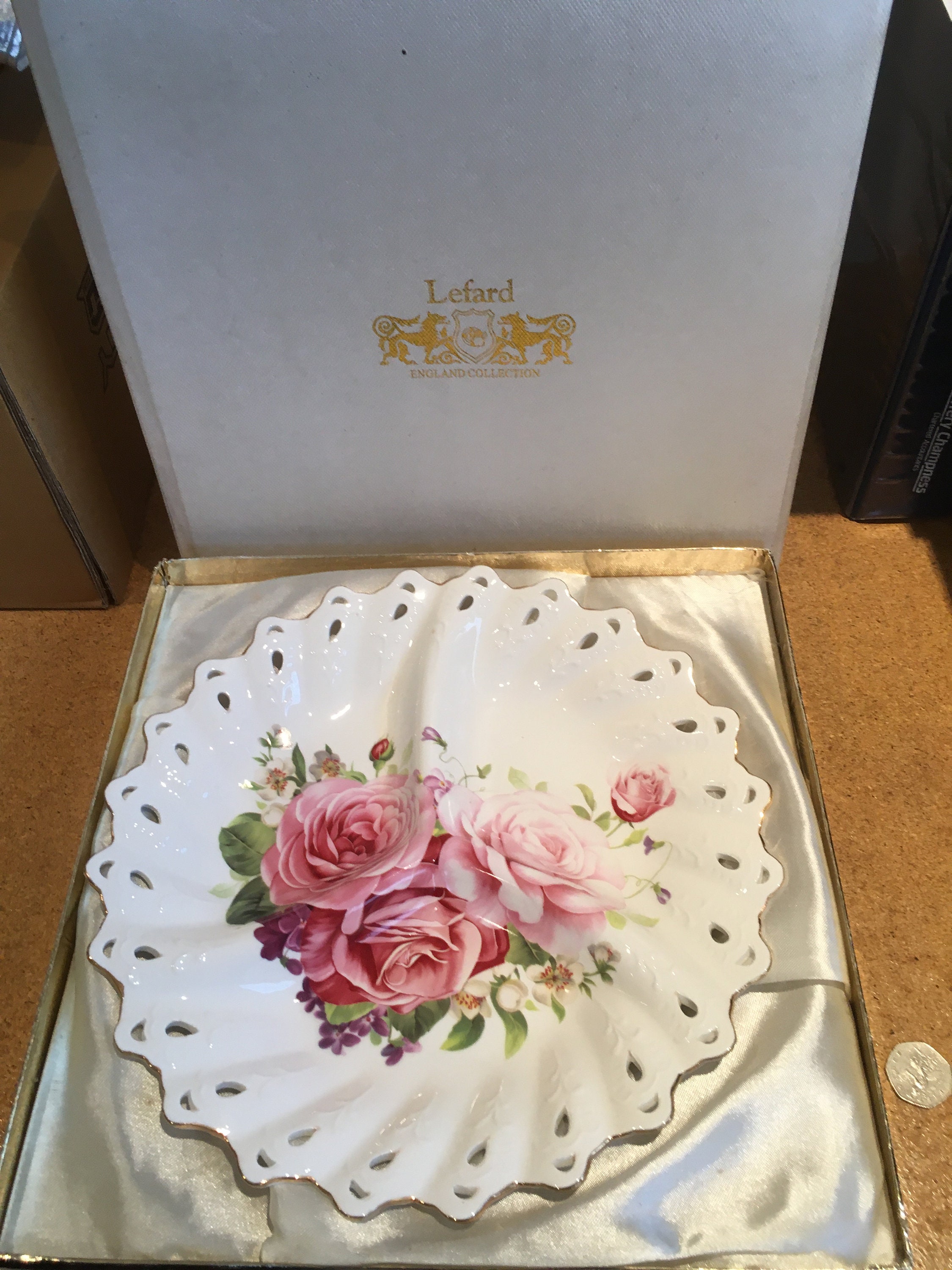 LEFARD England Collection Serving Platter - RARE - Etsy