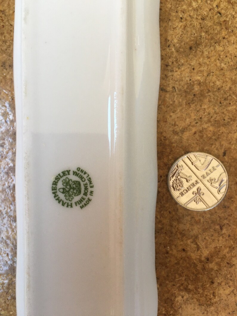 Hammersley Bone China Queen Elizabeth II Silver Jubilee Trinket Tray - Etsy