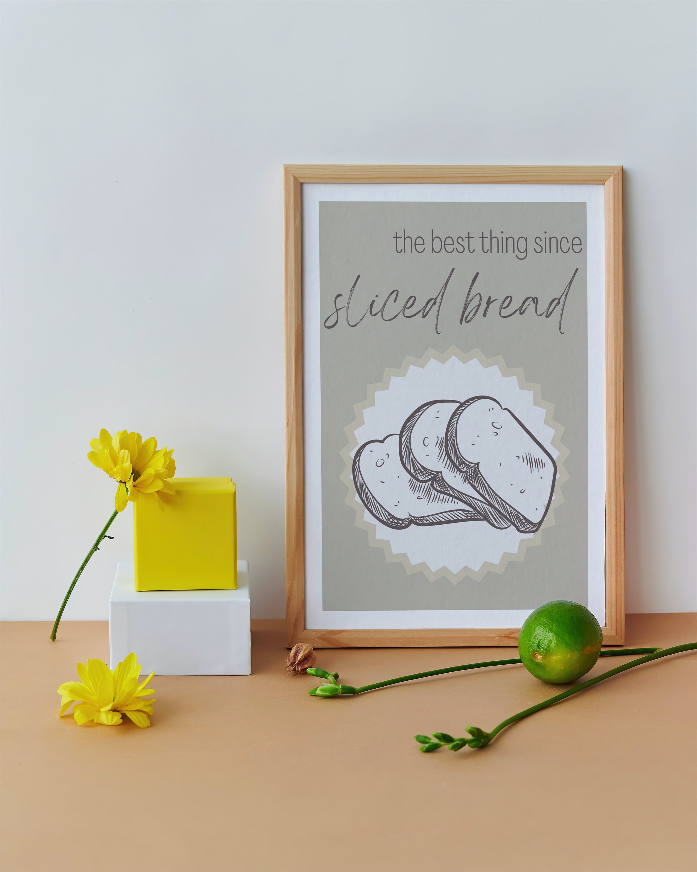 Set of 5 Inspiring Kitchen Quotes Wall Art – Printable Digital Download ...