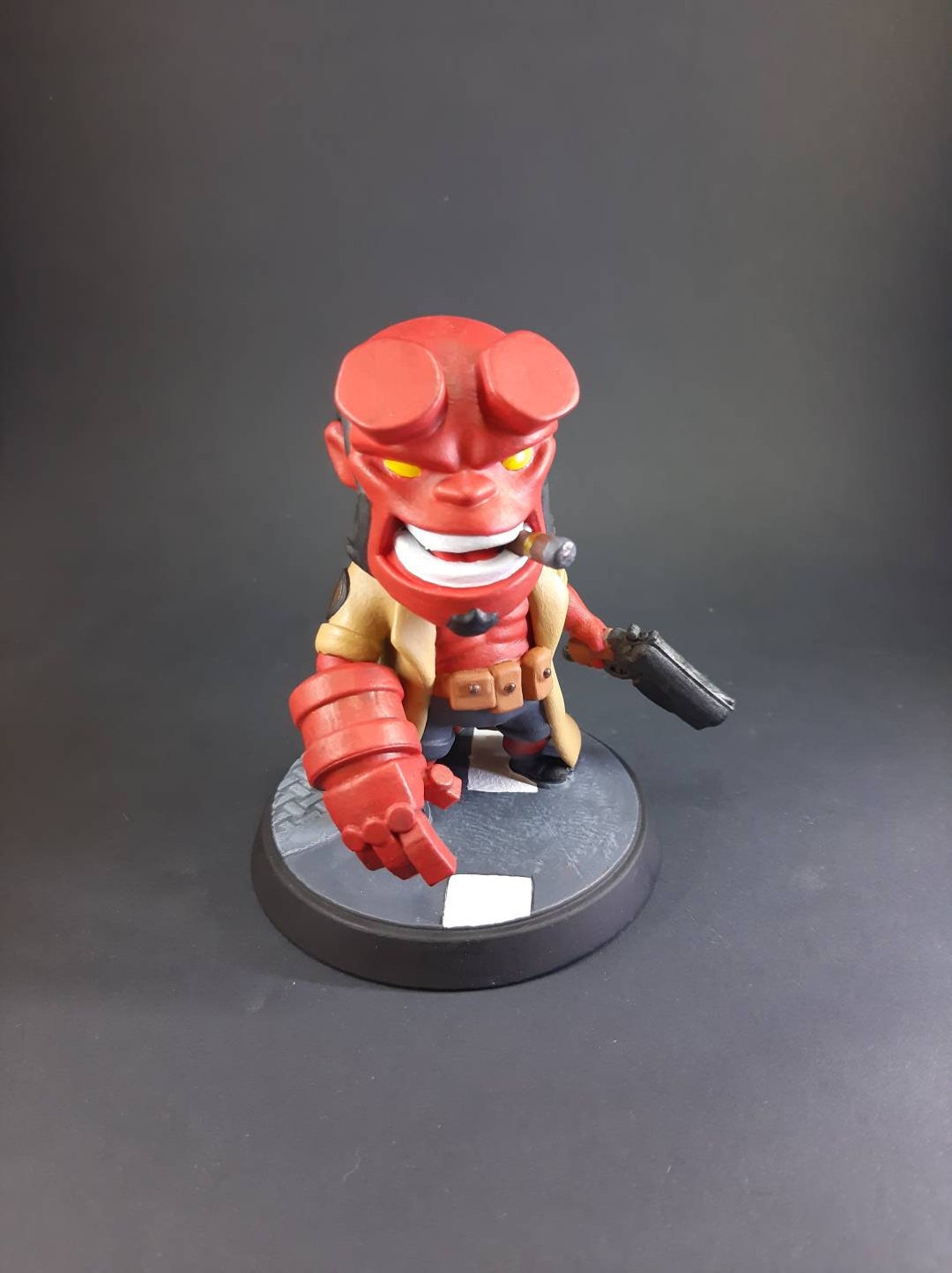 Chibi Hellboy - Etsy