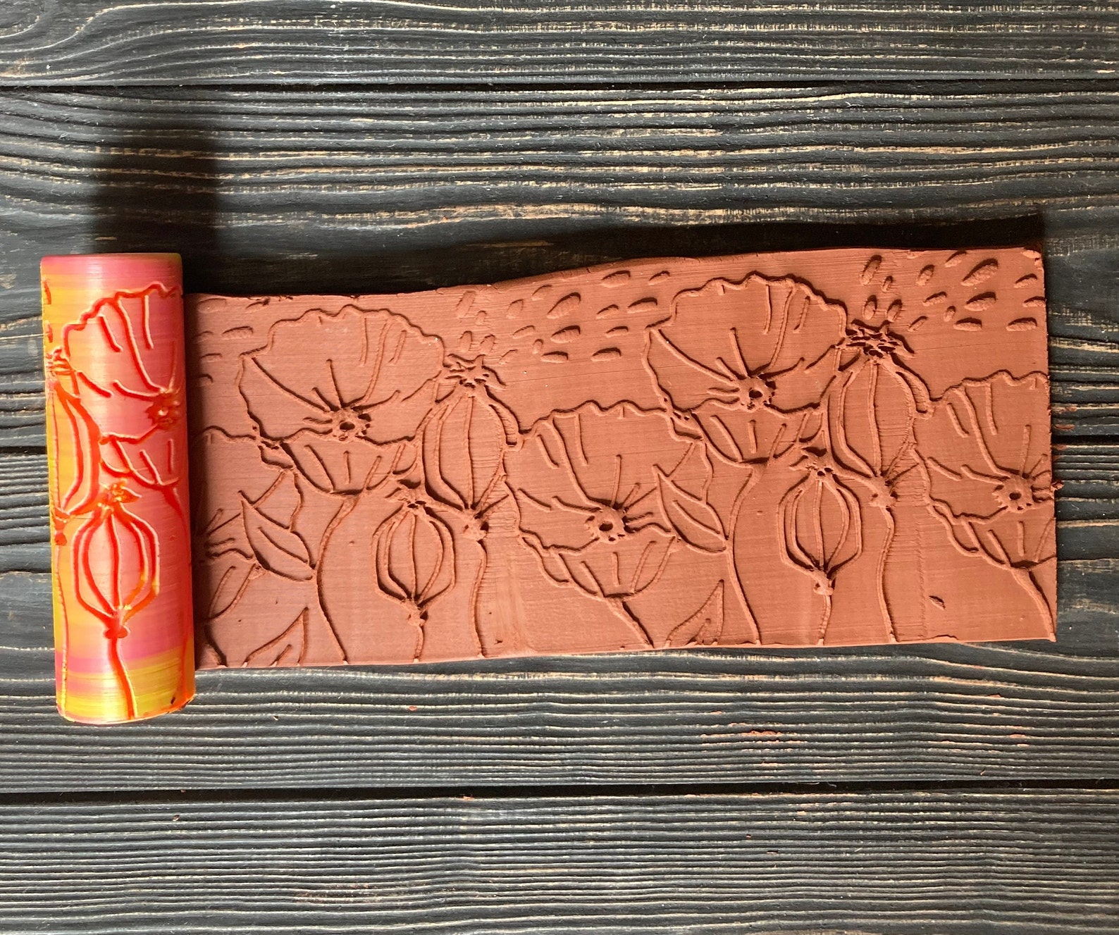 Poppy Texture Roller - Etsy