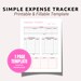 Printable Budget Planner Template, Monthly Expense Tracker Template for ...
