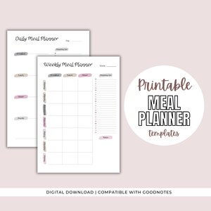 Wellness Tracker Template for Goodnotes, Printable Health Tracker, Self ...