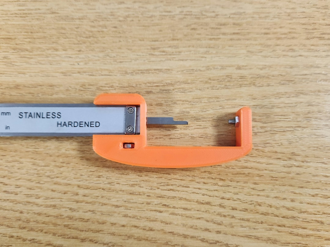 Brake Disk Measuring Tool STL FILE - Etsy