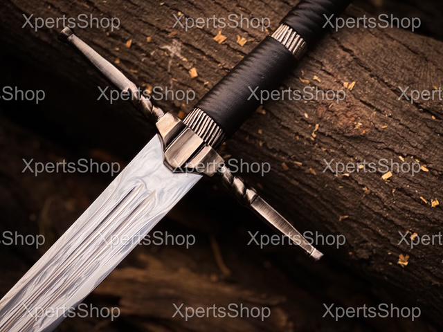 Handmade Witcher 3 Wild Hunt Swords Feline Steel Sword Geralt of Rivia ...