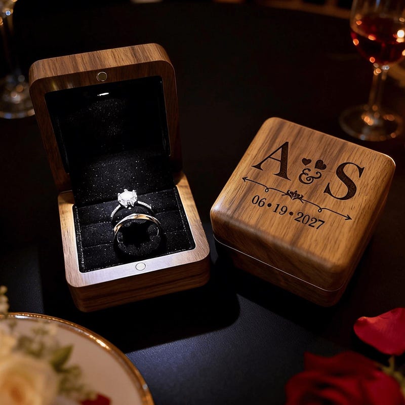 Proposal Ring Box - Etsy