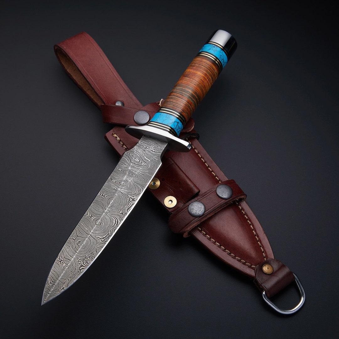 Daggers Damascus Medieval for Men Daggers Fantasy Daggers Swords and ...