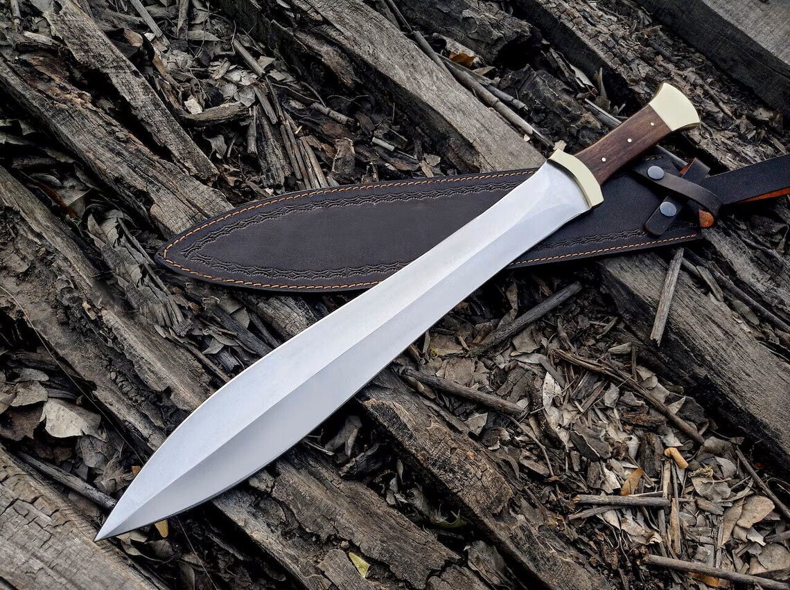 Roman Gladius Short Swords Battle Ready Gladiator Swords Handmade ...