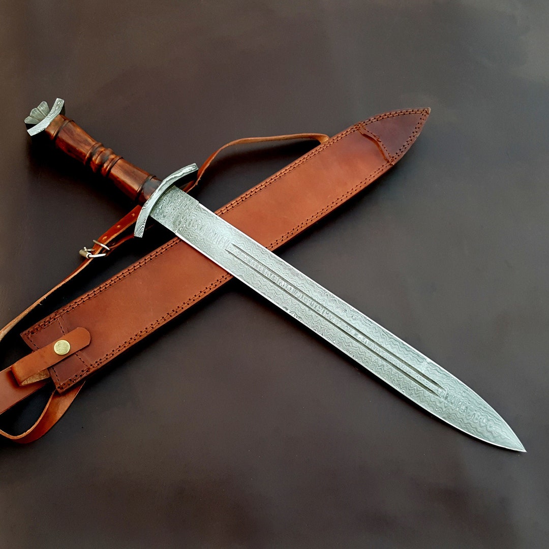 Roman Gladius Short Swords Battle Ready Gladiator Swords Handmade ...