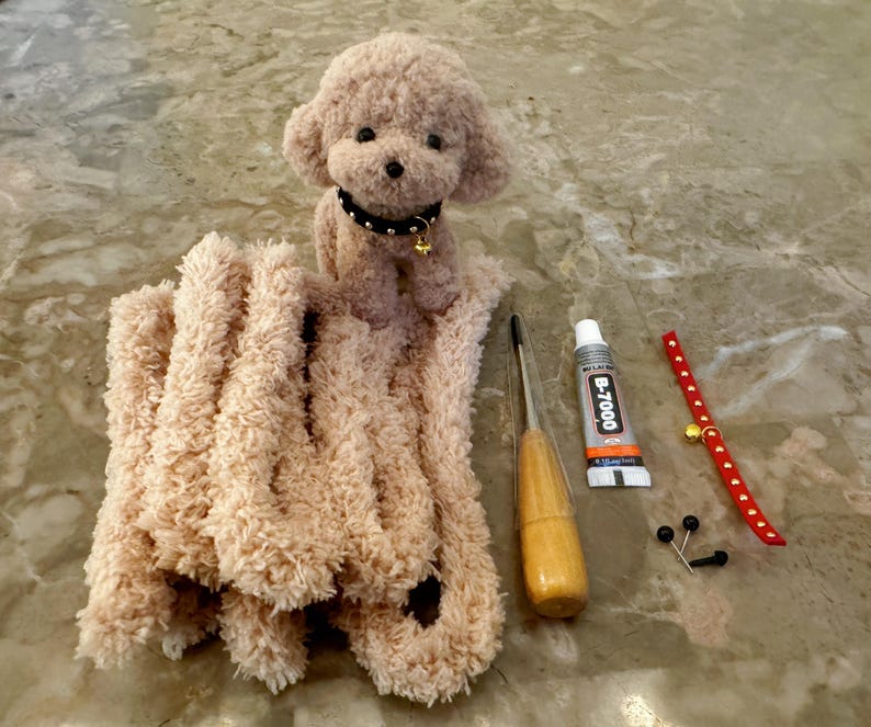 Handmade Pipe Cleaner Dog – Finished Product or DIY Kit With Free ...