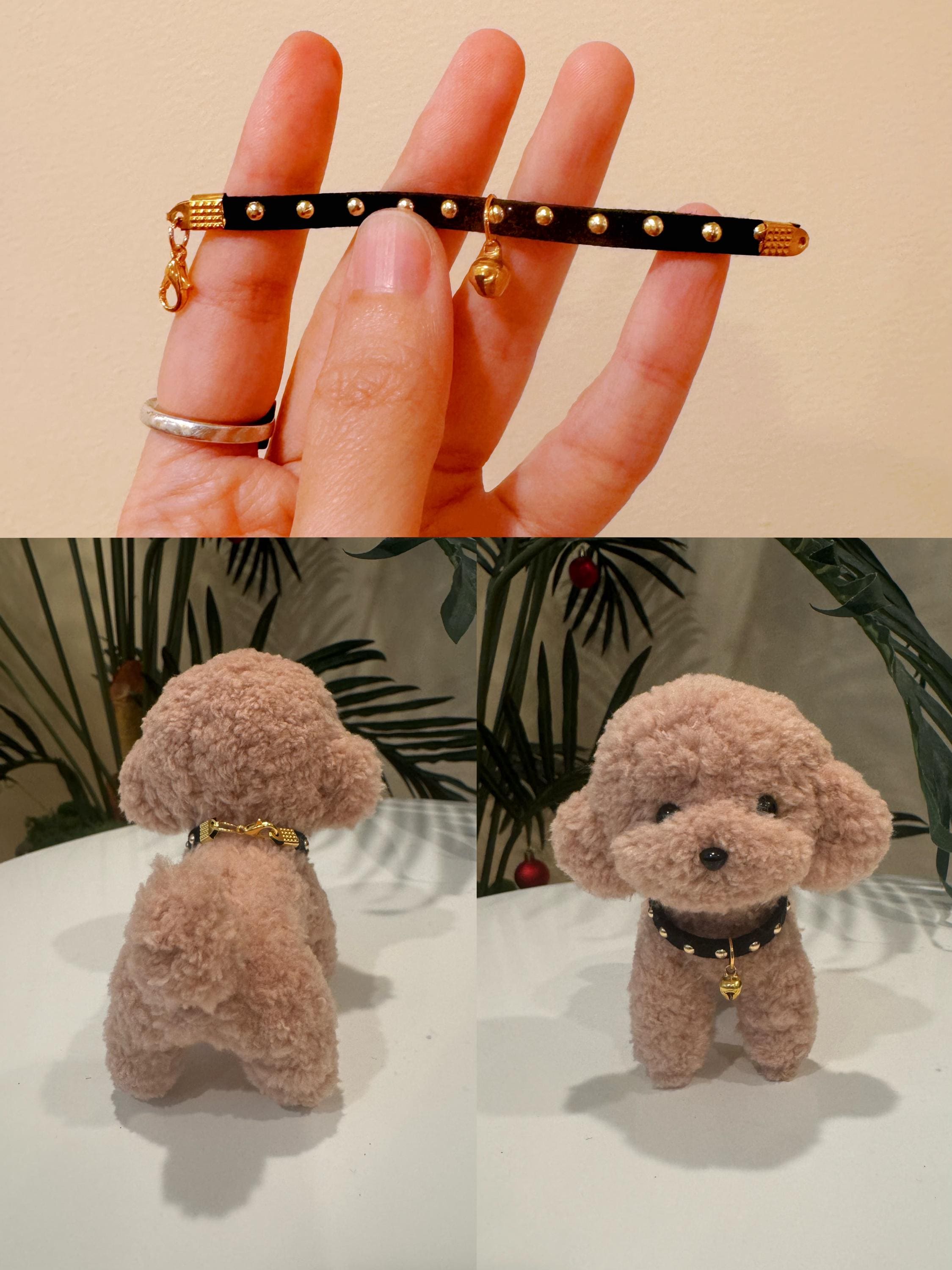DIY Miniature Velvet Dog Collar/leash Kit: Plush Toy Craft Project - Etsy