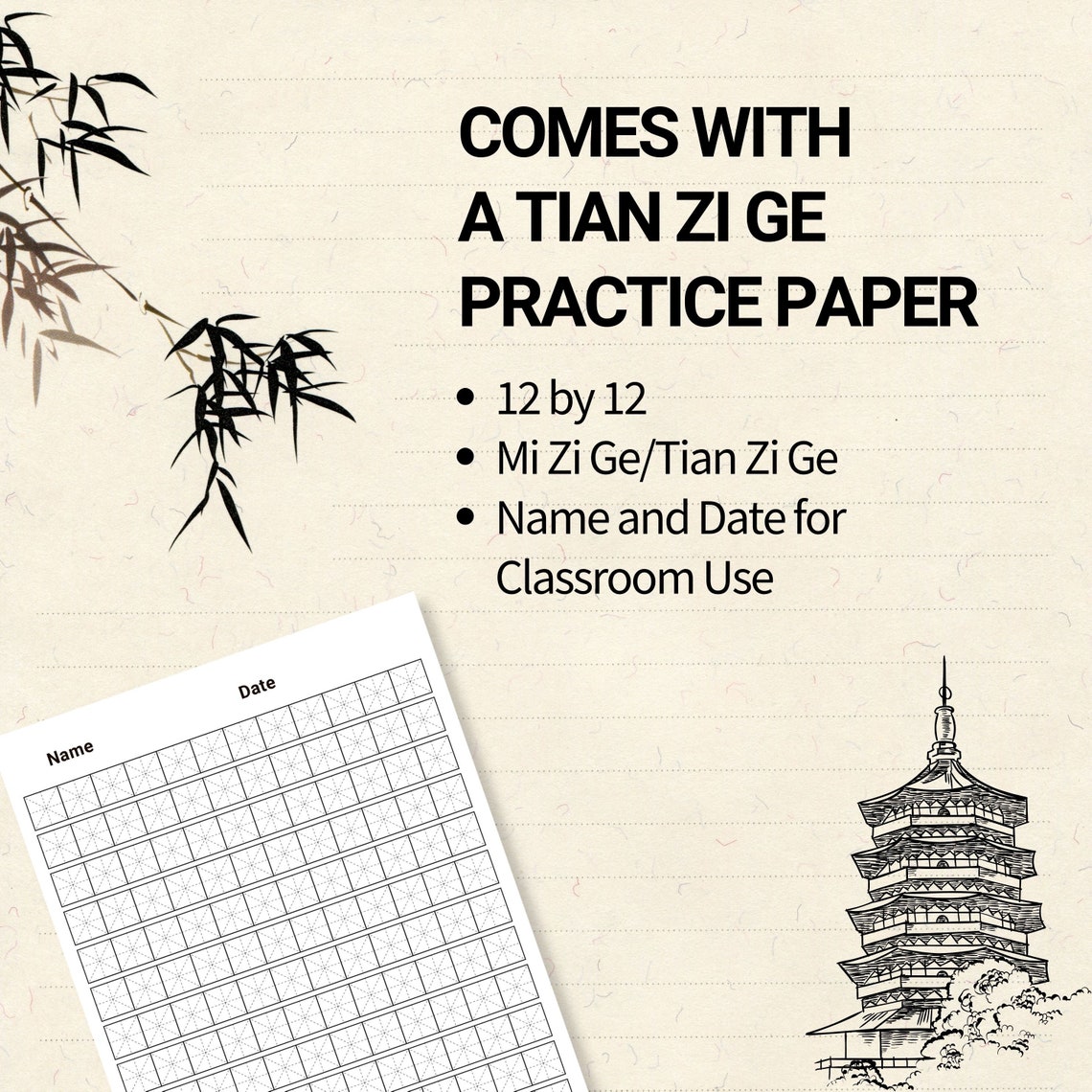100 Chinese Hanzi Character Practice Bundle Learn Chinese - Etsy