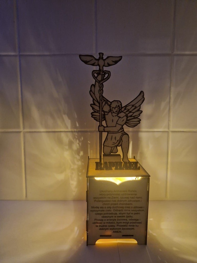 Archangel Raphael SVG, DXF - Etsy