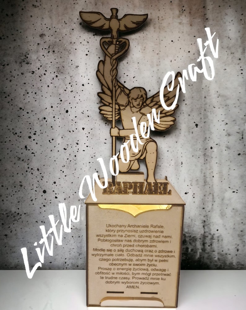 Archangel Raphael SVG, DXF - Etsy