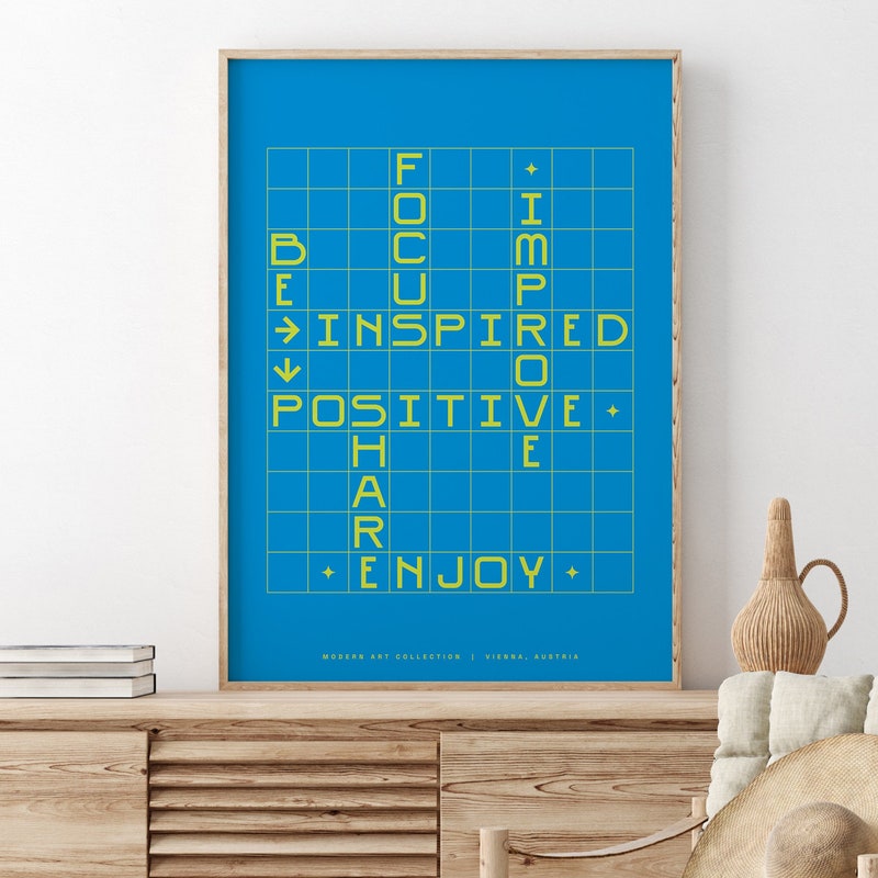 Typography Wall Art - Etsy