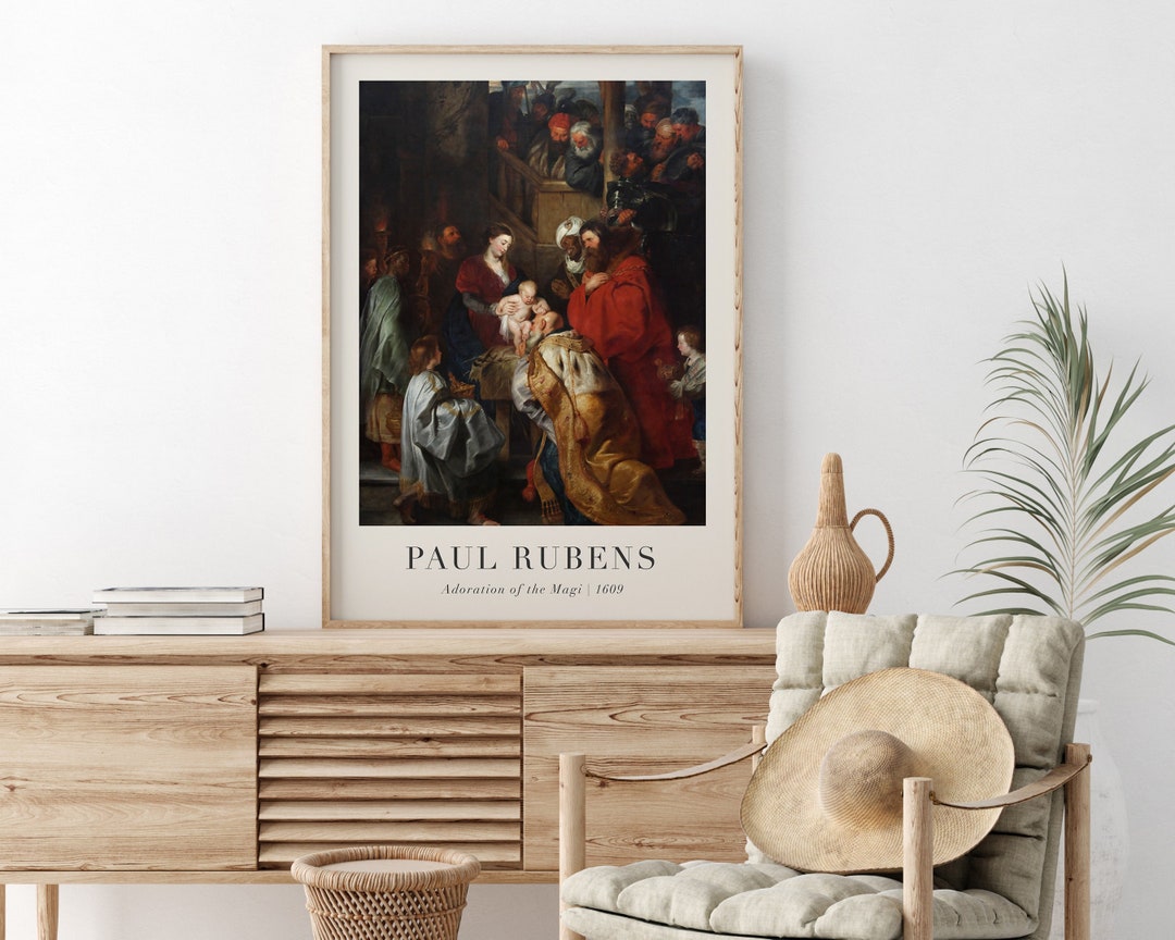 Paul Rubens Art Print, Gallery Wall Art, Fine Art, Rubens Poster, Oil ...