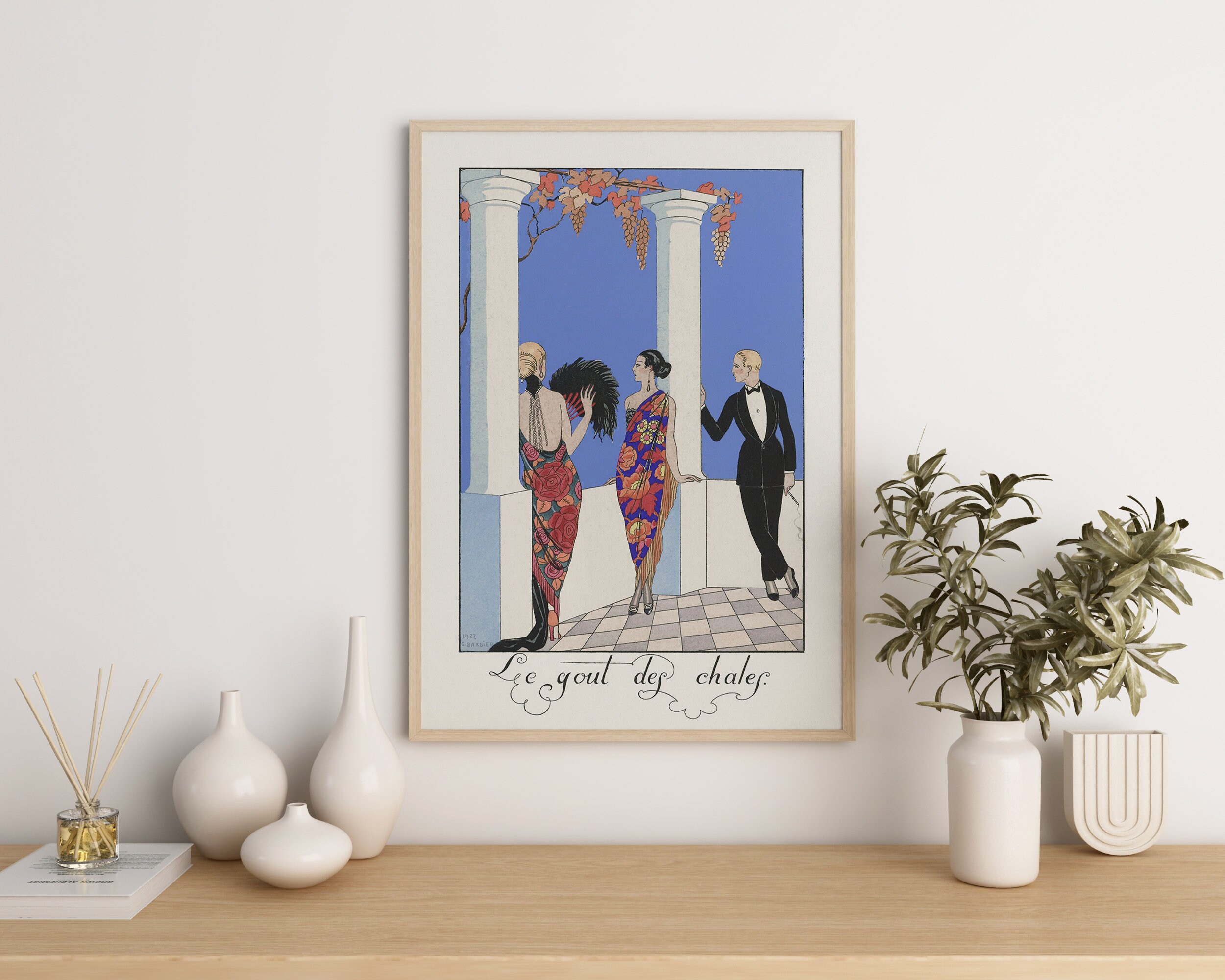 George Barbier Print Art Deco Poster George Barbier Gallery - Etsy