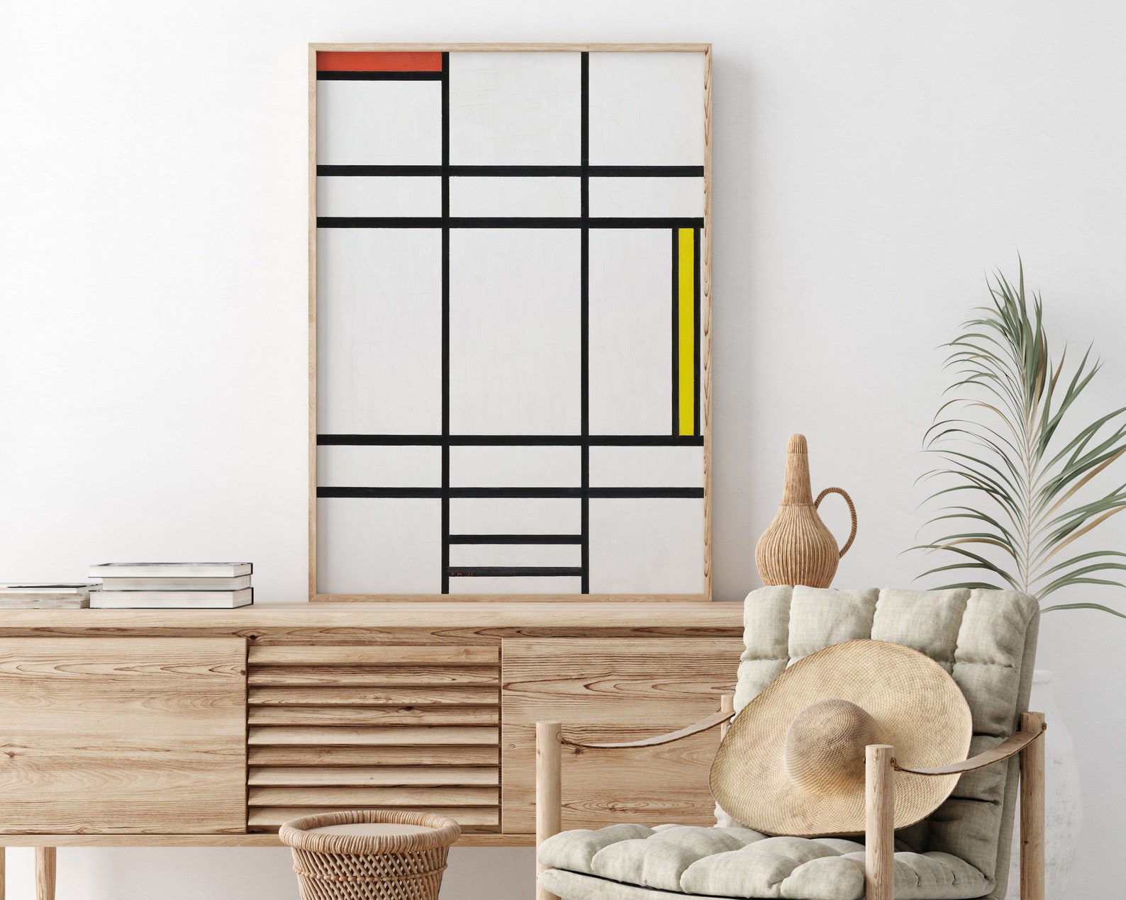 Piet Mondrian Print Piet Mondrian Poster Abstract Wall Art - Etsy