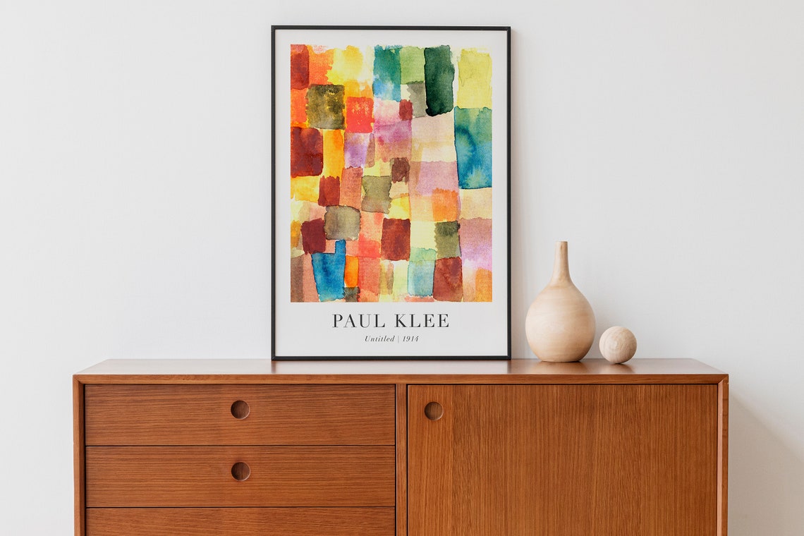 Paul Klee Print Printable Wall Art Vintage Poster Digital - Etsy