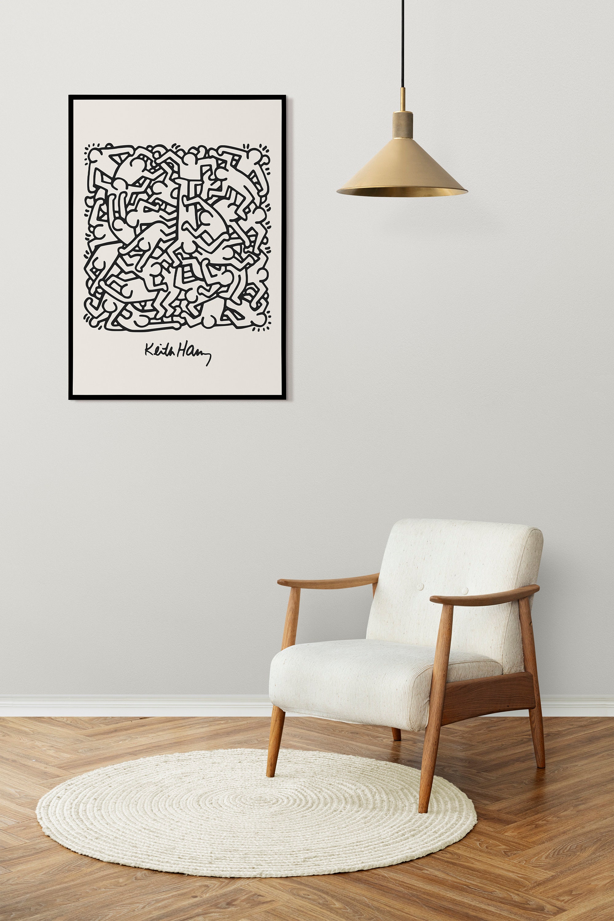 Keith Haring Poster, Party Of Life Poster Designed & Sold By Ben Stewart