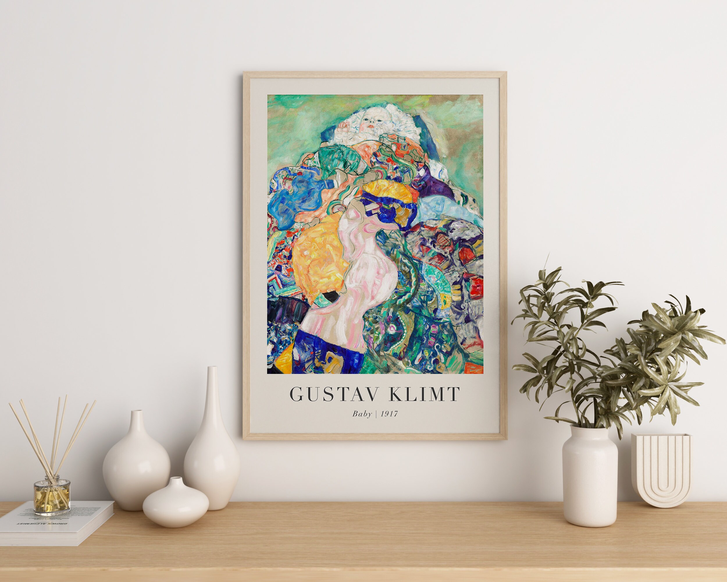 The Baby by Gustav Klimt Poster sold by San Hill Vivi Felicia | SKU ...