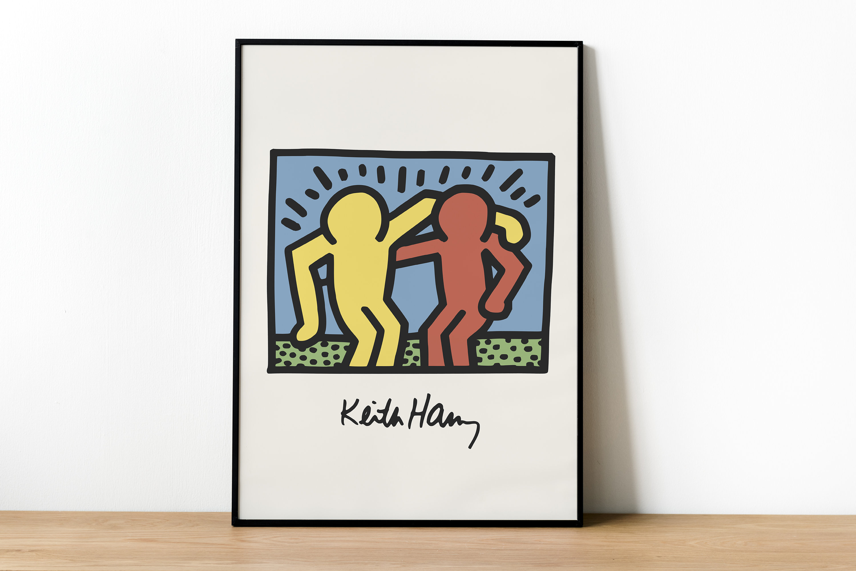Keith Haring Best Buddies Poster Designed & Sold By Chuan Guo
