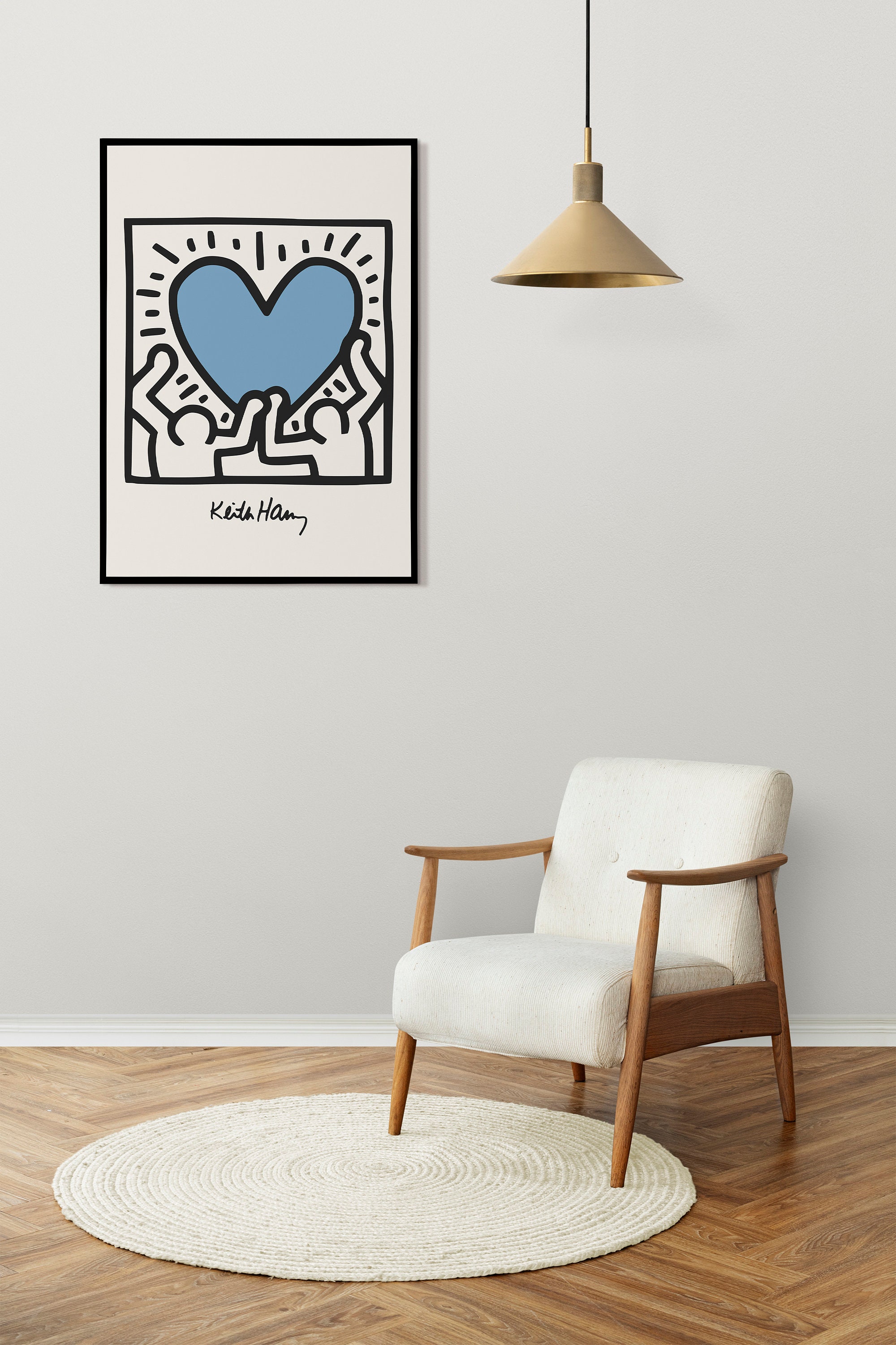 Keith Haring Poster Designed & Sold By Gabriela Alvarez