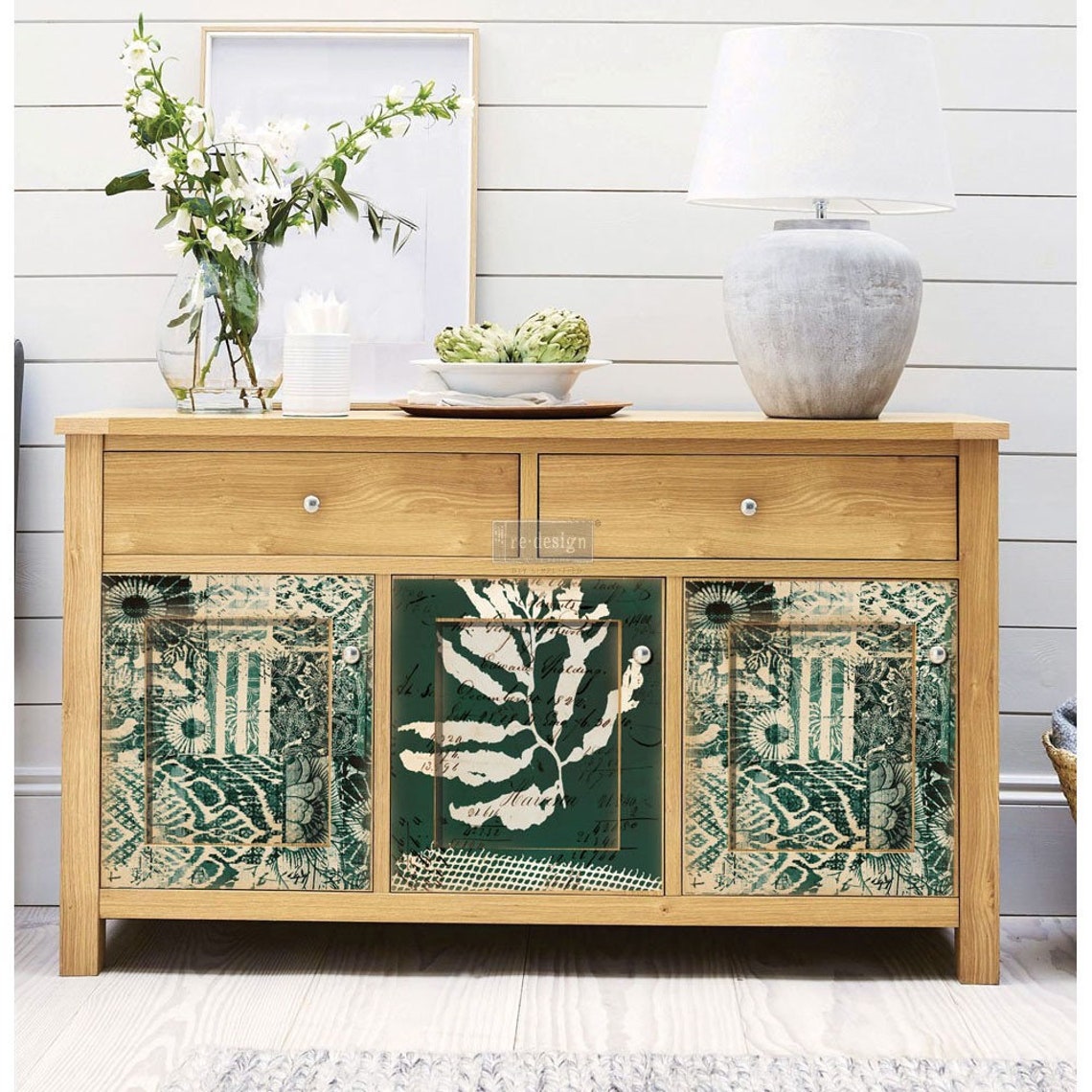 Redesign With Prima/ Algae Print Redesign Decor Transfers Size - Etsy