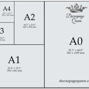 Inferno Decoupage Queen A3 - Etsy