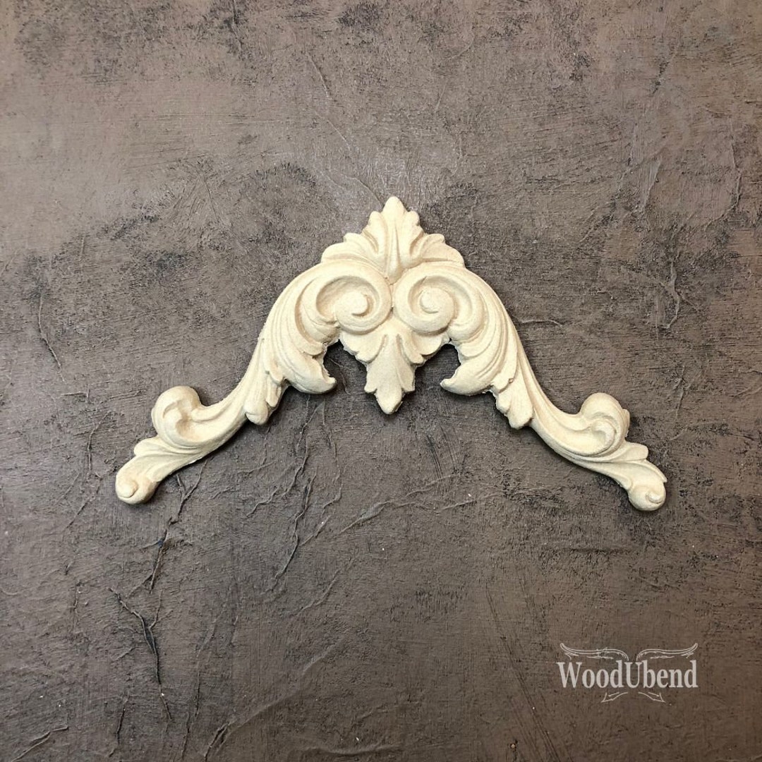 Pack of Two Applique Corner Scrolls - Etsy