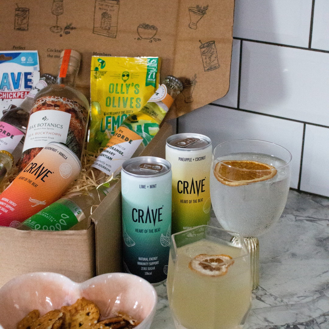 Mum to Be Alcohol Free Cocktail Box - Etsy