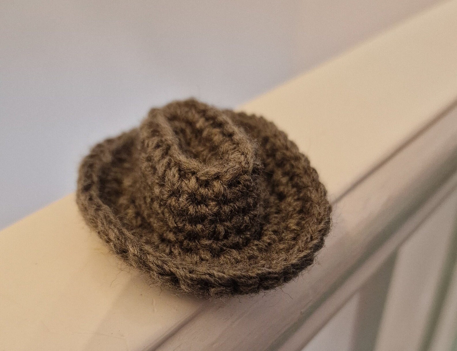 Mini Crochet Cowboy Hat Pattern: Bookmark or Car Hanger (digital ...