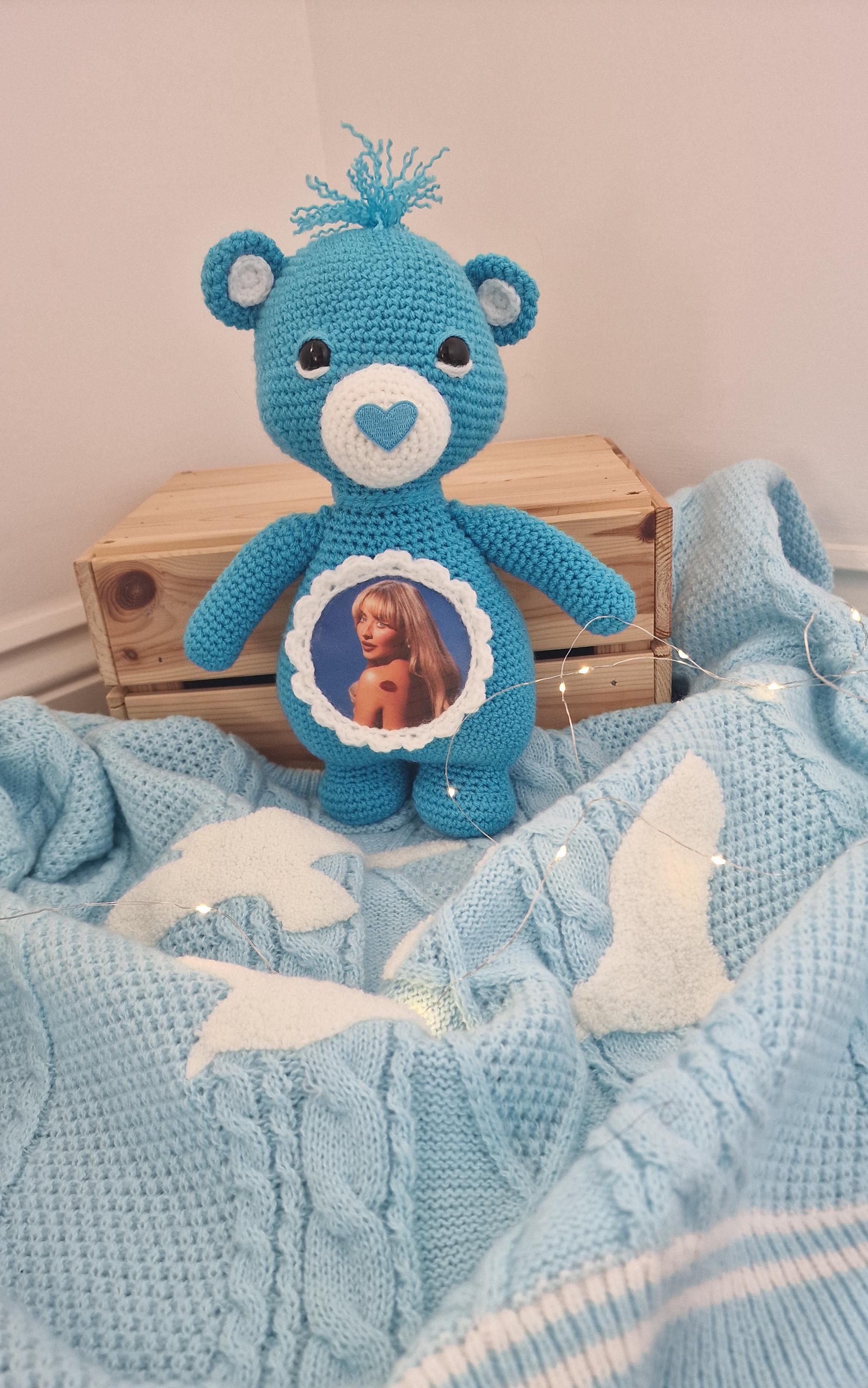 Short N' Sweet Bear, Sabrina Carpenter Inspired Plush Crochet ...