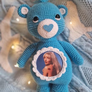 Short N' Sweet Bear, Sabrina Carpenter Inspired Plush Crochet ...