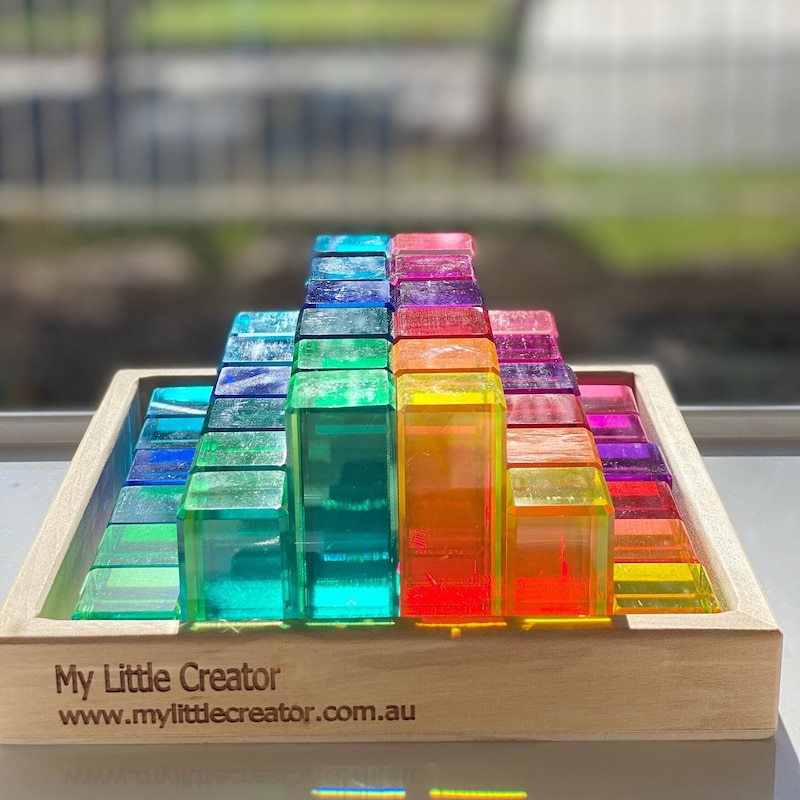 Transparent Building Blocks - Etsy