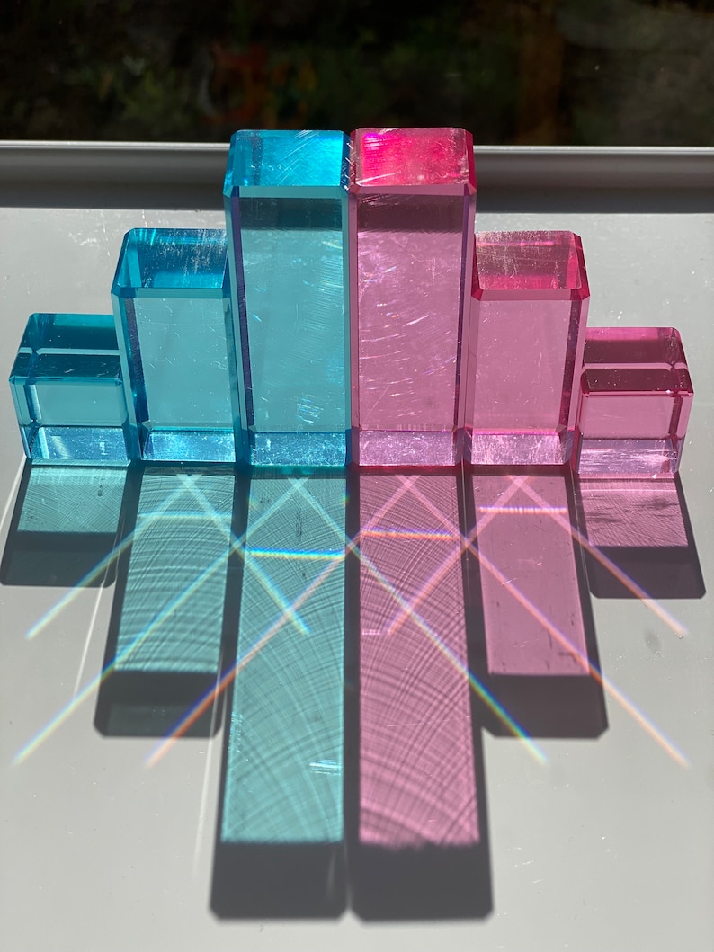 Lucite Blocks, Acrylic High Transparent Rectangle, Lucite Transparent ...