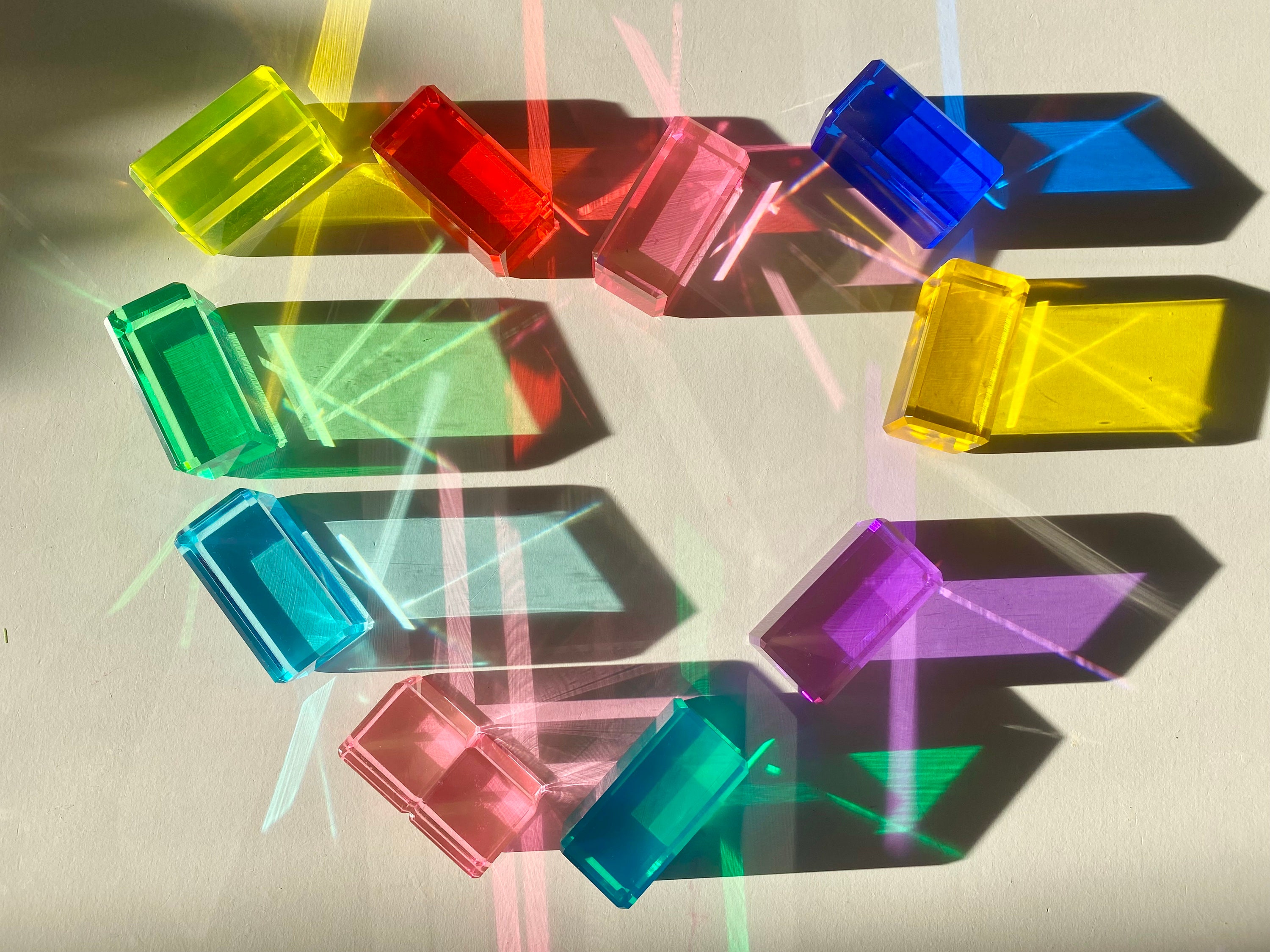 Lucite Blocks, Acrylic High Transparent Rectangle, Lucite Transparent ...