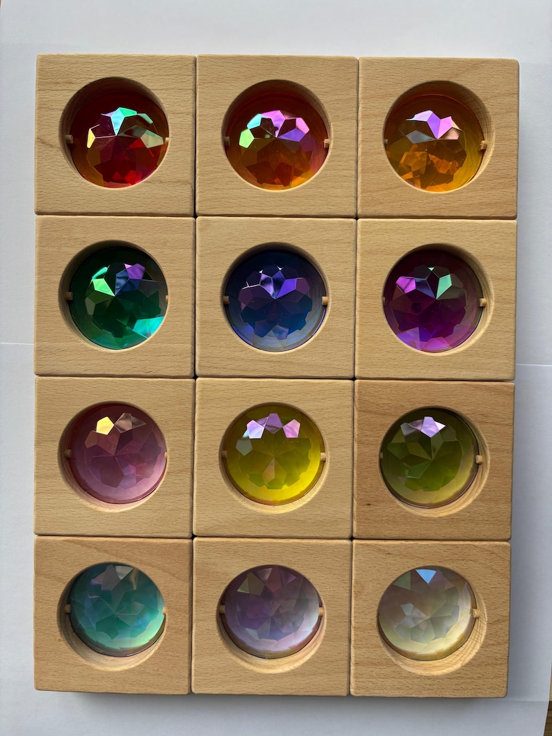 JUMBO Gem Blocks, Giant Jewel Blocks, Rainbow Gem Blocks, Pastel Gem ...