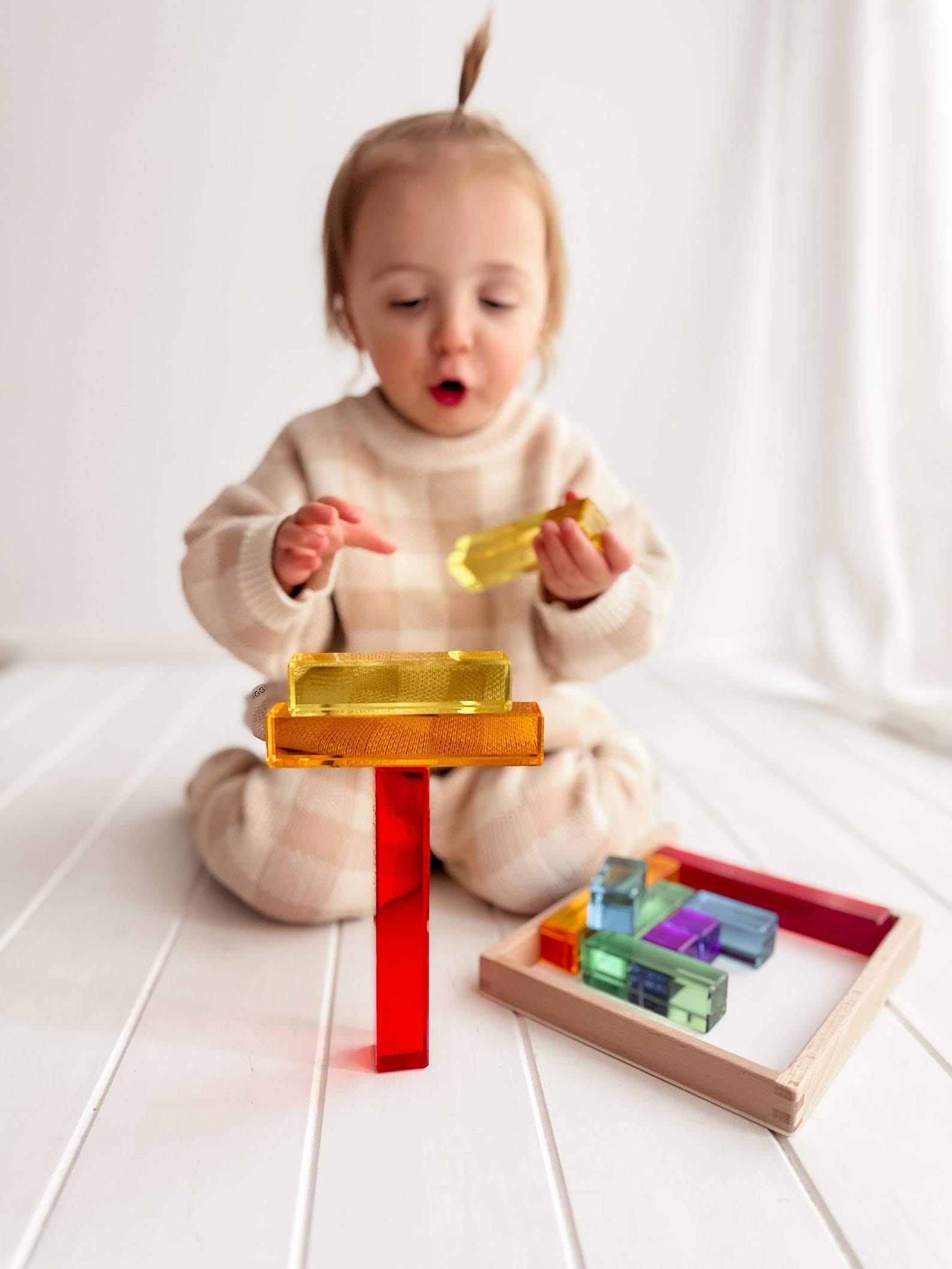 Exclusive Lucite Rainbow Stairs, Lucite Blocks, Acrylic Blocks, High ...