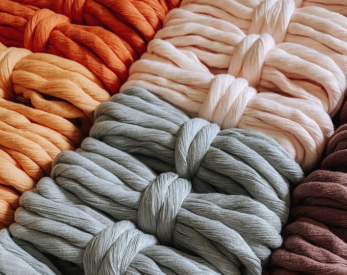 9mm Cotton String | Mini Bundles | 100% Cotton String | Various Colors ...