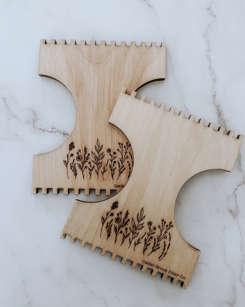 Super Mini Weaving Loom | Hand Loom for Coasters & Mug Rugs | Wood ...