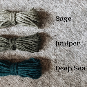 3mm Cotton String | Mini Bundles | 100% Cotton String | Various Colors ...