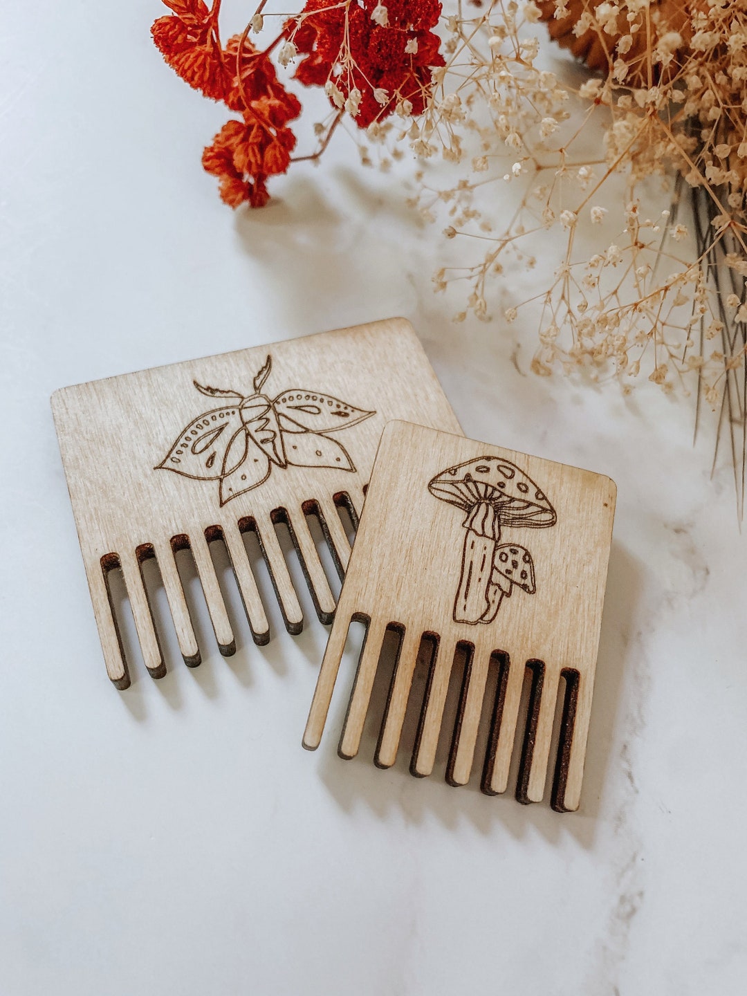 Weaving Comb Set | Handmade Combs | Wood Combs for Weaving, Macramé - Etsy
