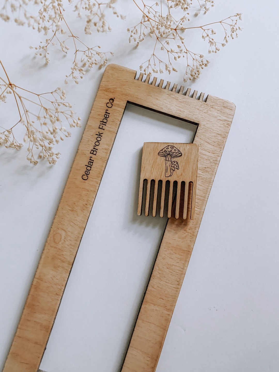 Bookmark Mini Loom | Hand Loom | Wood Frames for Weaving - Etsy