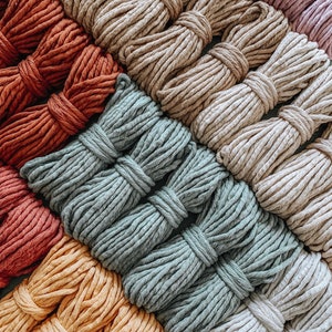 3mm Cotton String Mini Bundles 100% Cotton String - Etsy