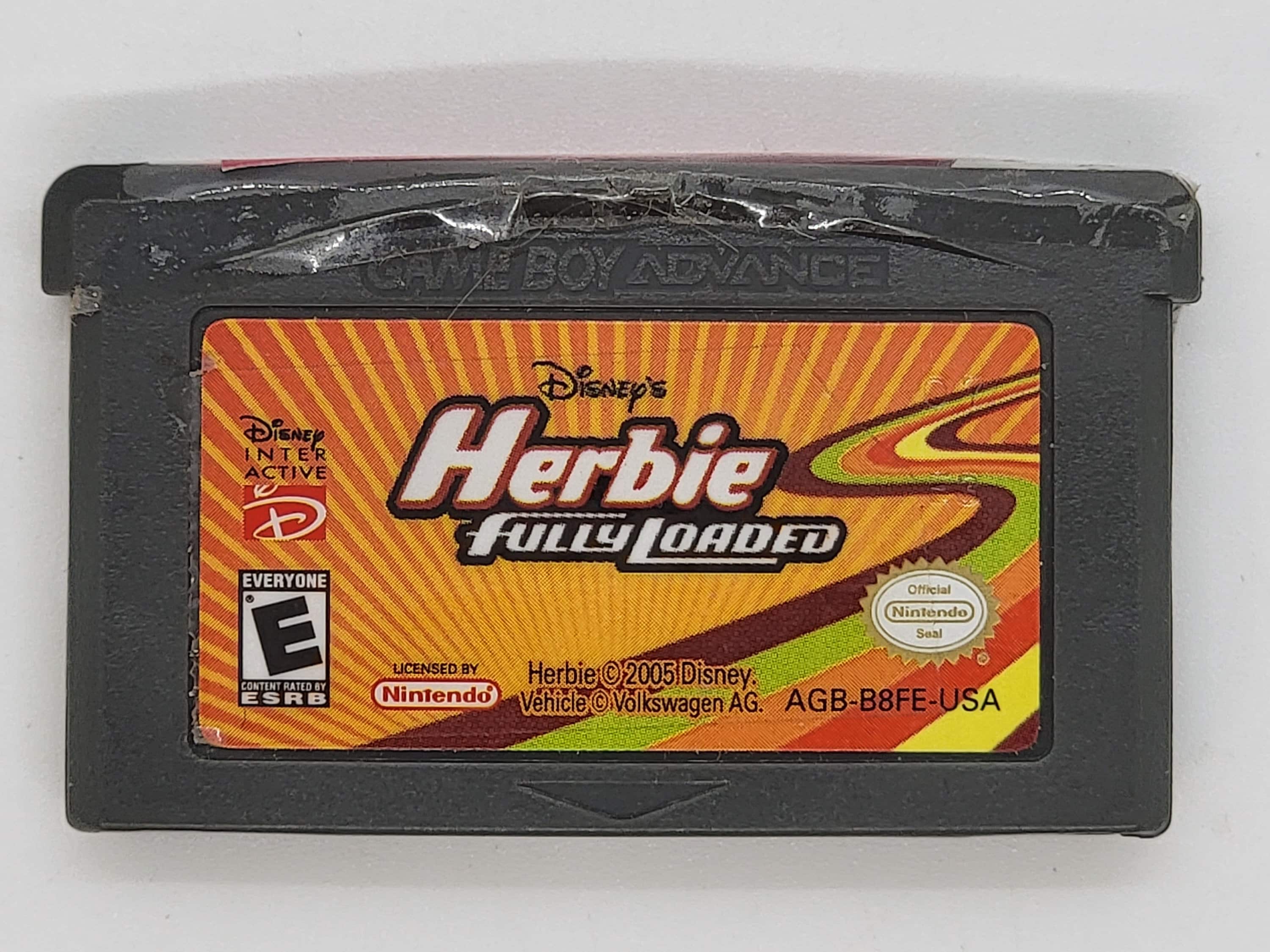 Disney's Herbie: Fully Loaded GBA Game Boy Advance - Etsy